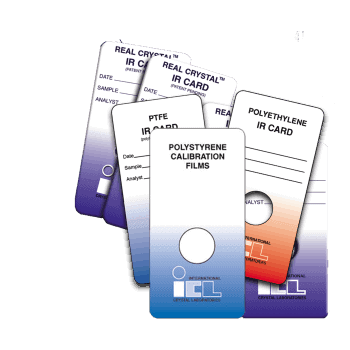 Polyethylene IR Sample Cards with Two Sample Substrates - International ...